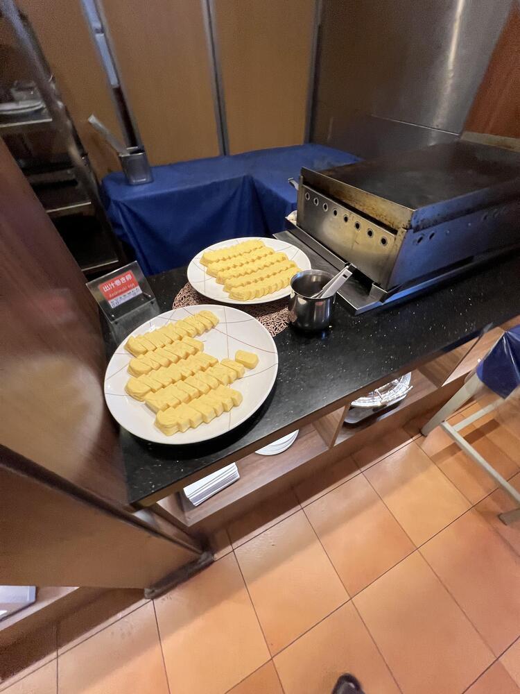 神戸ホテルフルーツフラワー 朝食バイキング【だし巻き玉子＆パンプディング('ω')1980円なり】: バイキング馬鹿一代